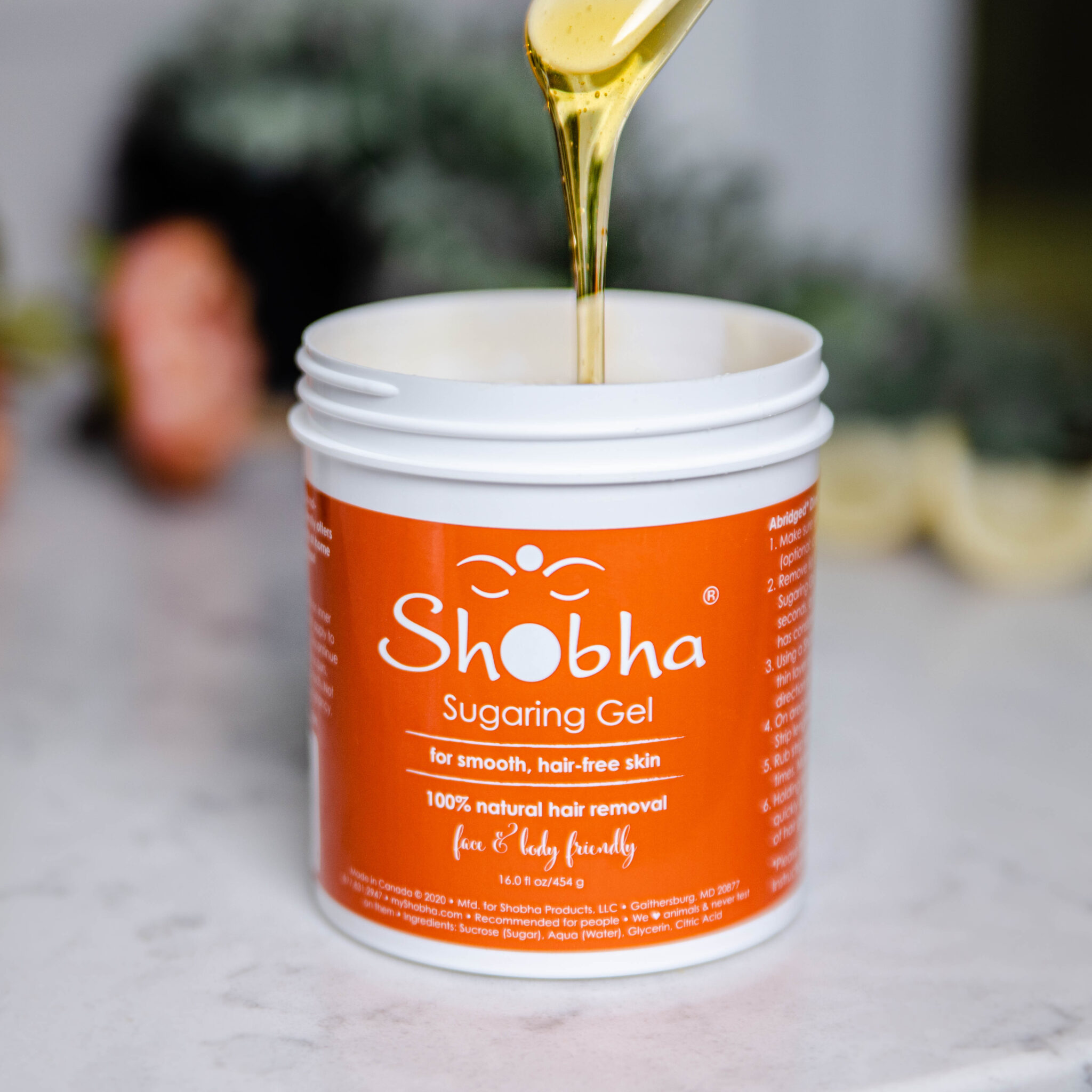 Shobha® 16 oz Sugaring Kit with Muslin Strips (No Talc-Free Powder ...